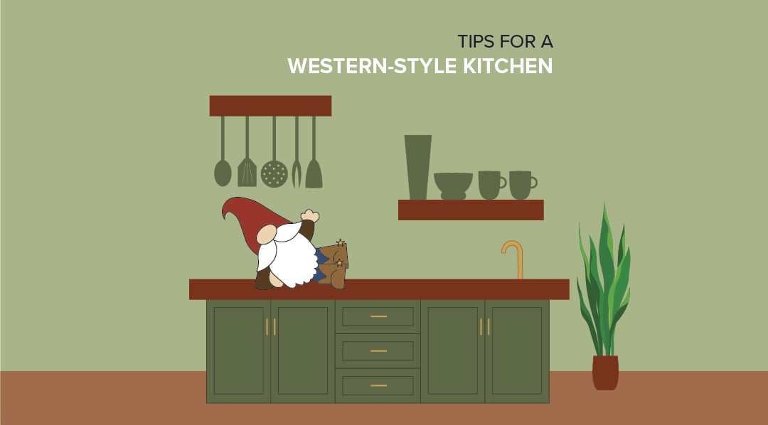 A Western Style Kitchen