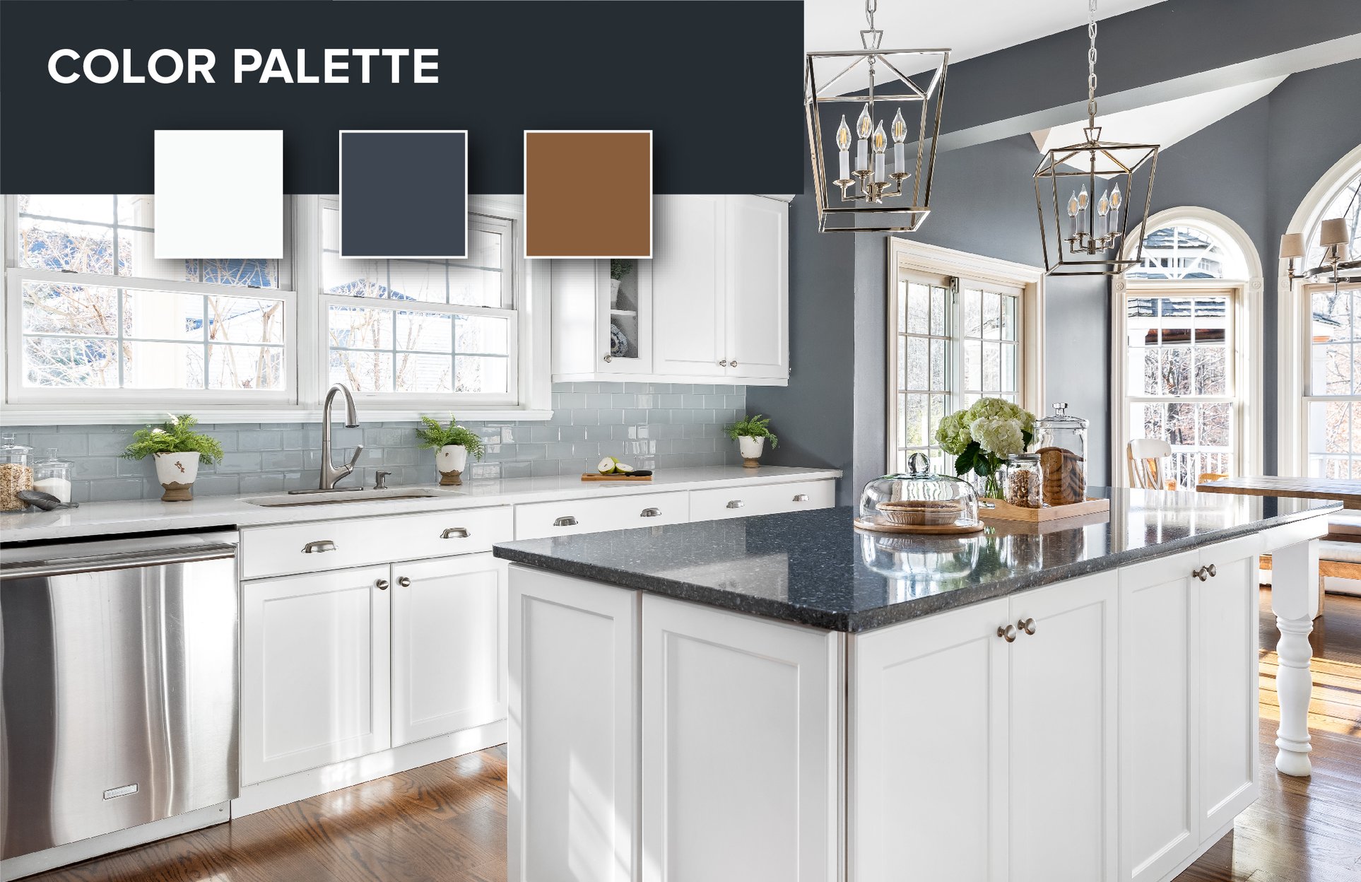 How to Coordinate Your Own Kitchen Color Scheme