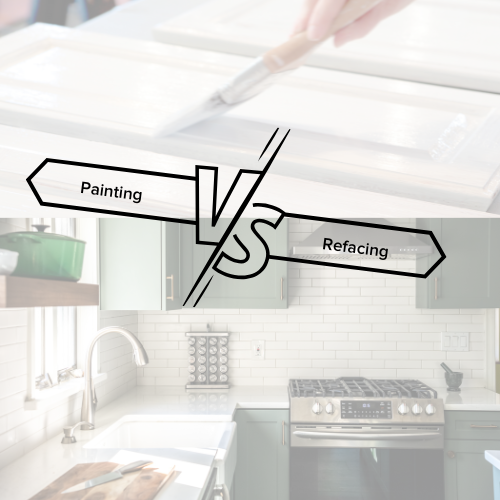 Painting v. Refacing: Key Differences