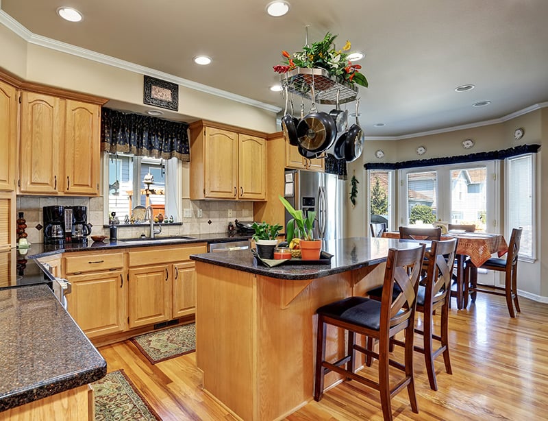 Maple Kitchens Still Work for Modern Times