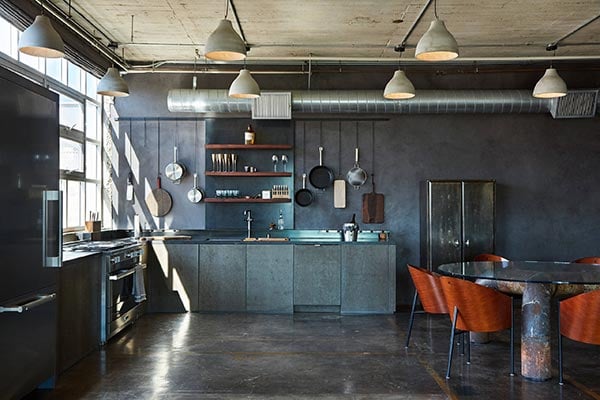 Get Exposed with the Industrial Kitchen Design
