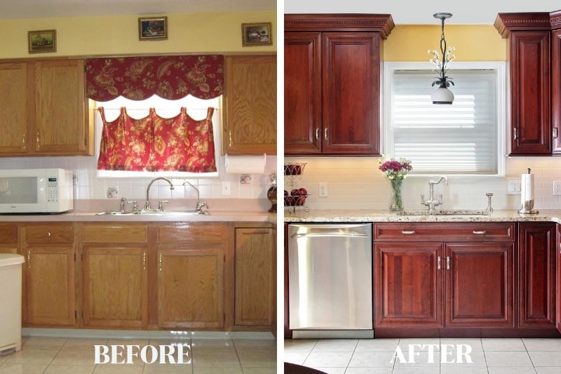 New Cabinet Refacing Ideas to Revamp Your Old Kitchen Layout